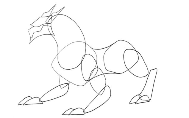 How To Draw A Dragon Easy In 6 Easy Steps [Video + Illustrations]