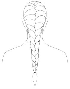 How To Draw Braids For Beginners [Regular, Box, Cornrows]