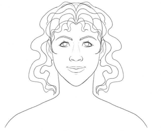 How To Draw Curly Hair For Beginners [Curly, Wavy & Coily]