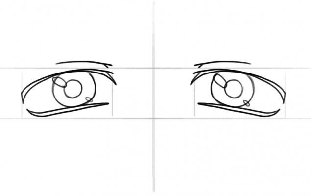 Easy Drawing Of Anime Eyes [2 Styles, Video + Images