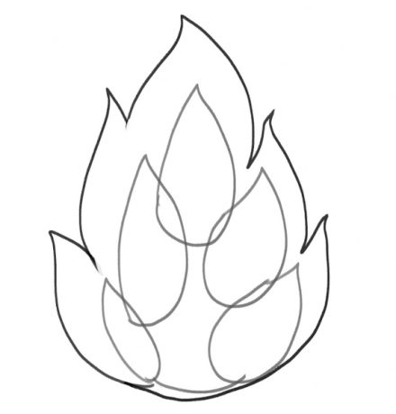 Fire Drawing Guide In 4 Simple Steps [Video + Images]
