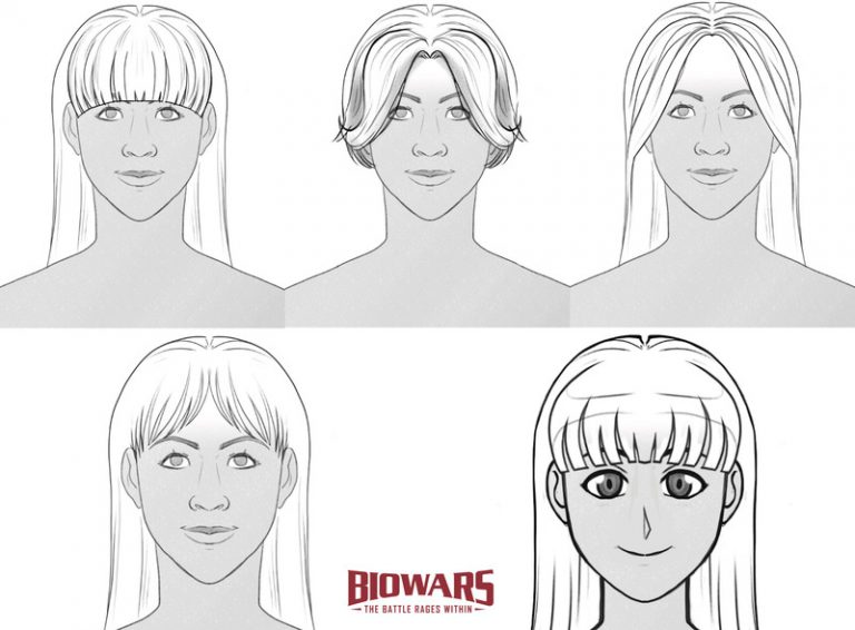 How To Draw Bangs For Beginners [5 Styles, Video + Images]