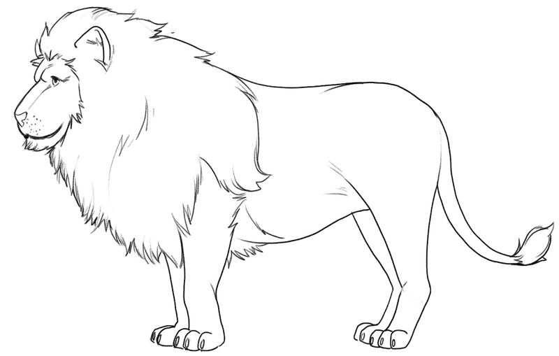 Lion Drawing Guide In 5 Steps [Video + Images]