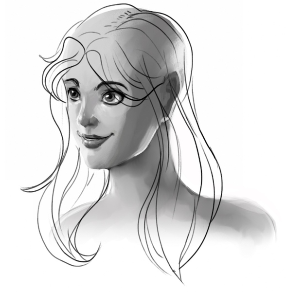 Long Hair Drawing Guide For Beginners [Video + Images]