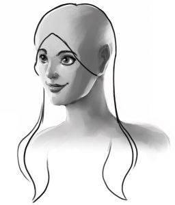 Long Hair Drawing Guide For Beginners [Video + Images]