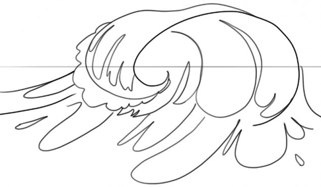 Wave Drawing Guide In 4 Steps [Video + Images]
