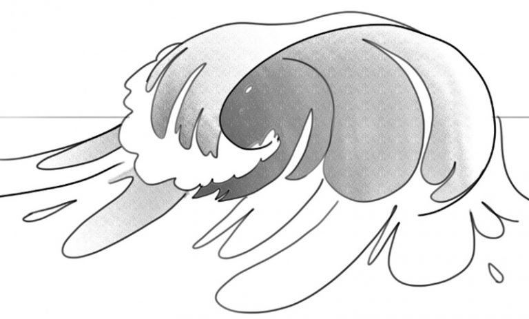 Wave Drawing Guide In 4 Steps [Video + Images]