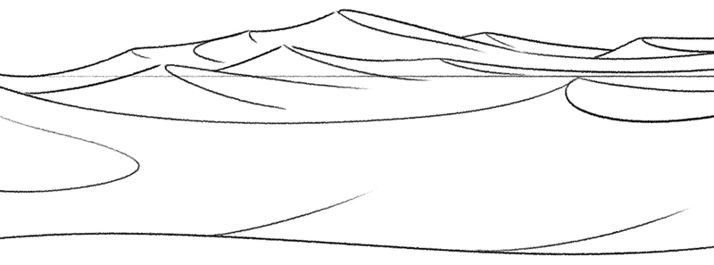 Desert Drawing 101: A 4-Step Guide For Beginners