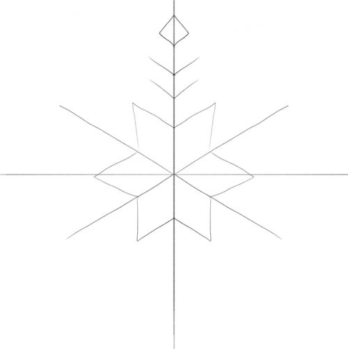 Snowflake Drawing In 5 Steps: A Guide For Beginners