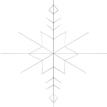 Snowflake Drawing In 5 Steps: A Guide For Beginners