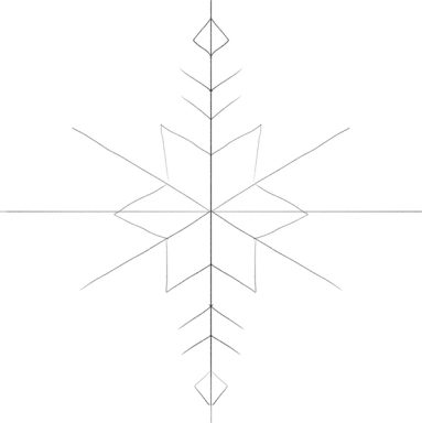 Snowflake Drawing In 5 Steps: A Guide For Beginners