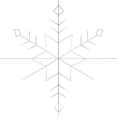 Snowflake Drawing In 5 Steps: A Guide For Beginners