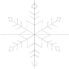 Snowflake Drawing In 5 Steps: A Guide For Beginners