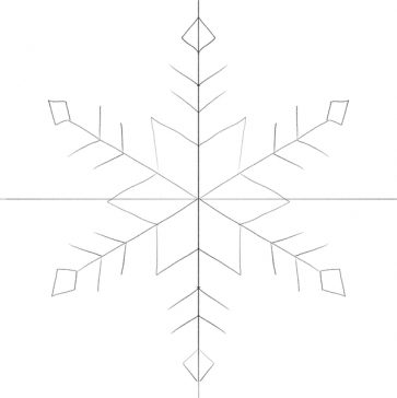 Snowflake Drawing In 5 Steps: A Guide For Beginners