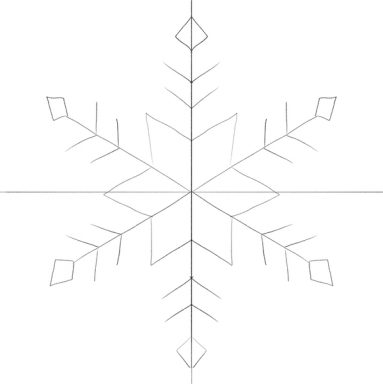 Snowflake Drawing In 5 Steps: A Guide For Beginners