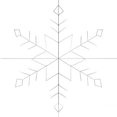 Snowflake Drawing In 5 Steps: A Guide For Beginners