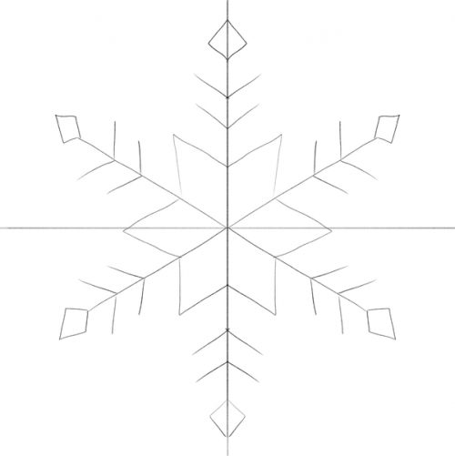 Snowflake Drawing In 5 Steps: A Guide For Beginners