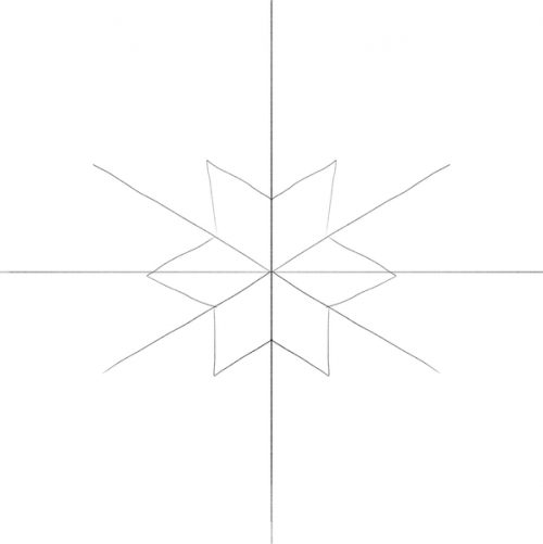 Snowflake Drawing In 5 Steps: A Guide For Beginners